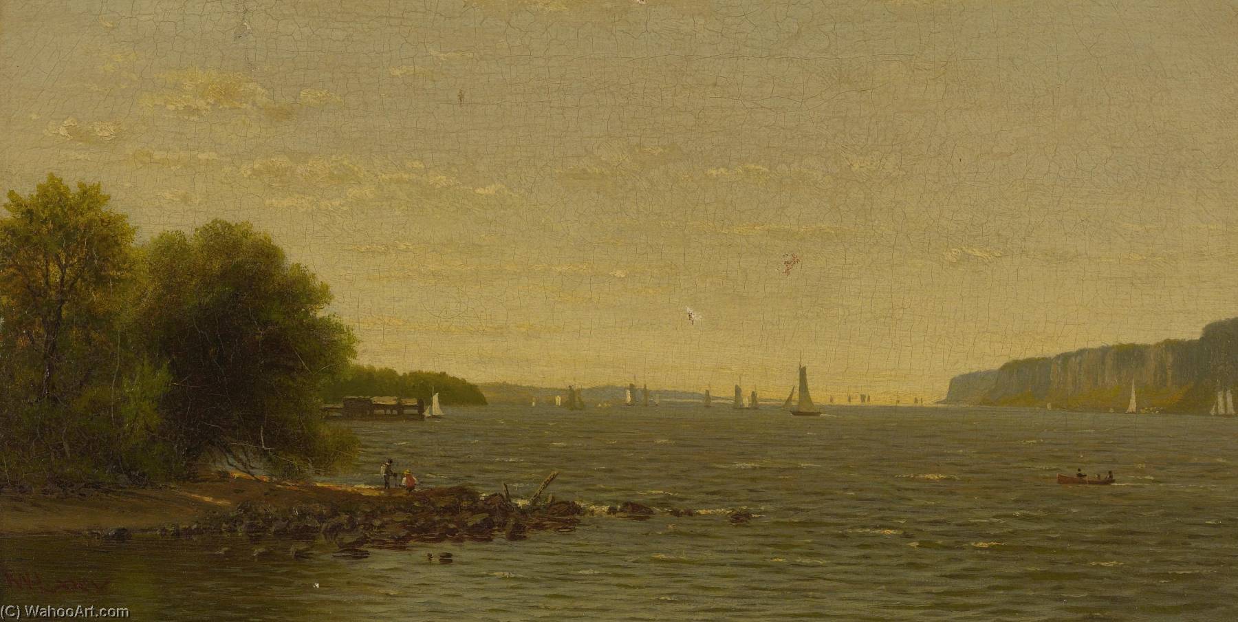 Entlang des Hudson River von Richard William Hubbard Richard William ...